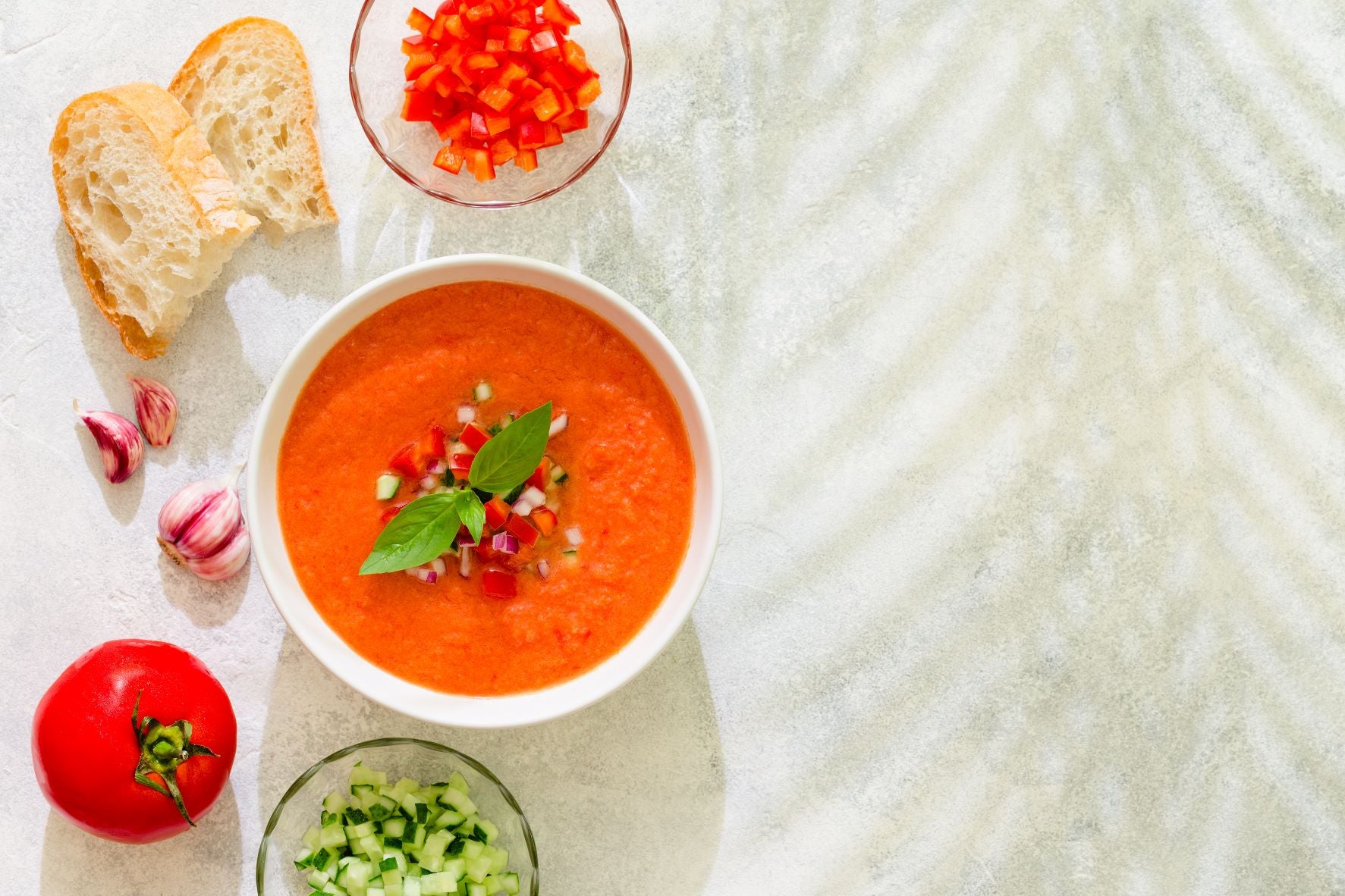 Gazpacho (Spanish Cold Soup) | Herbal Magic Recipe