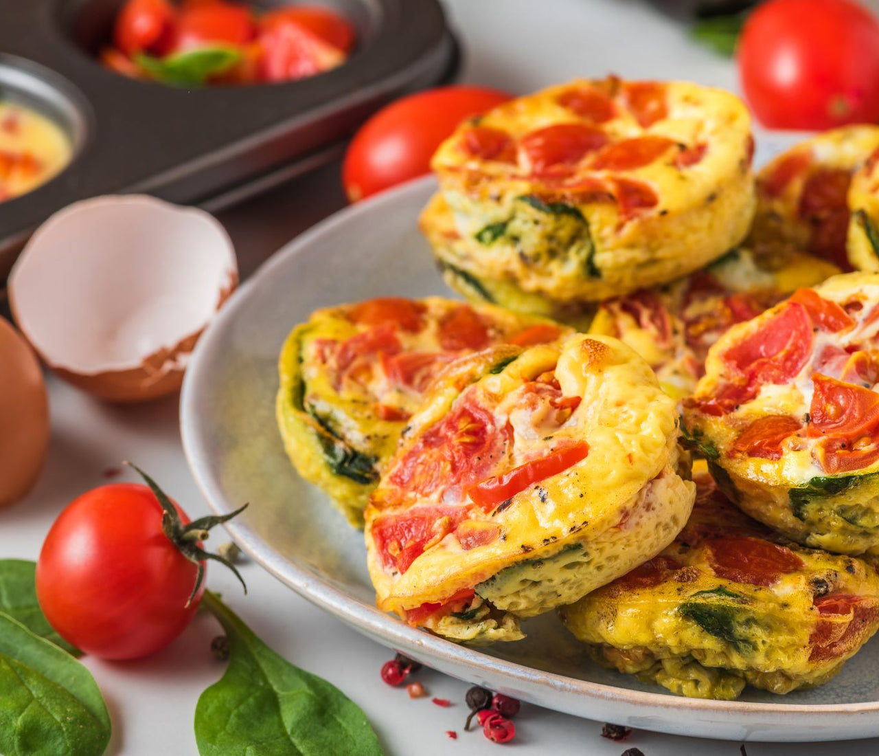 Mini Veggie Omelet | Herbal Magic Recipes